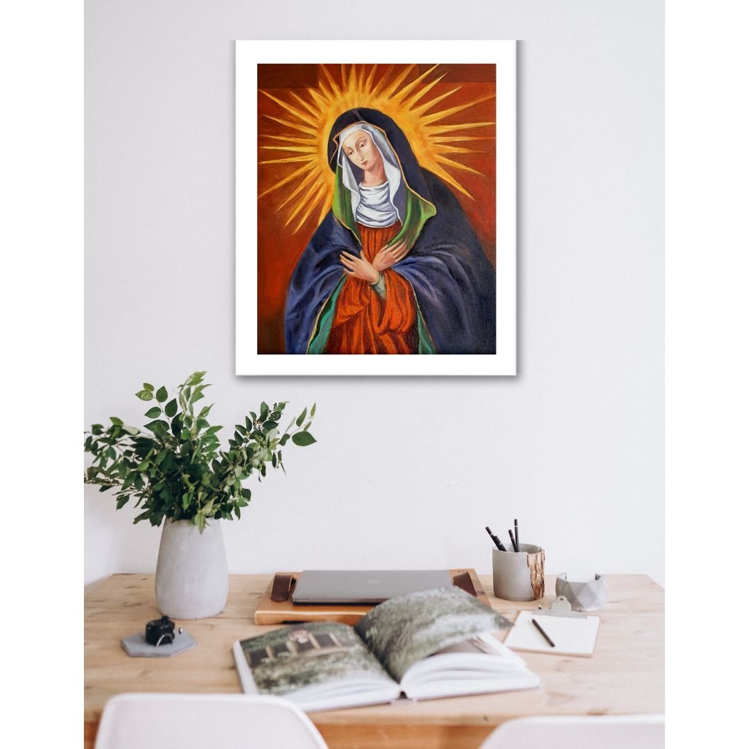 HOLY MOTHER OF THE GATE OF DAWN print - Cicha ART